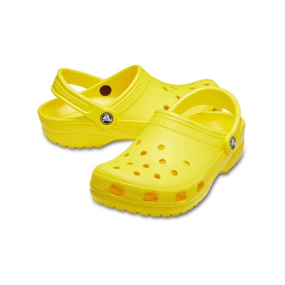 Sandália crocs classic lemon Amarelo