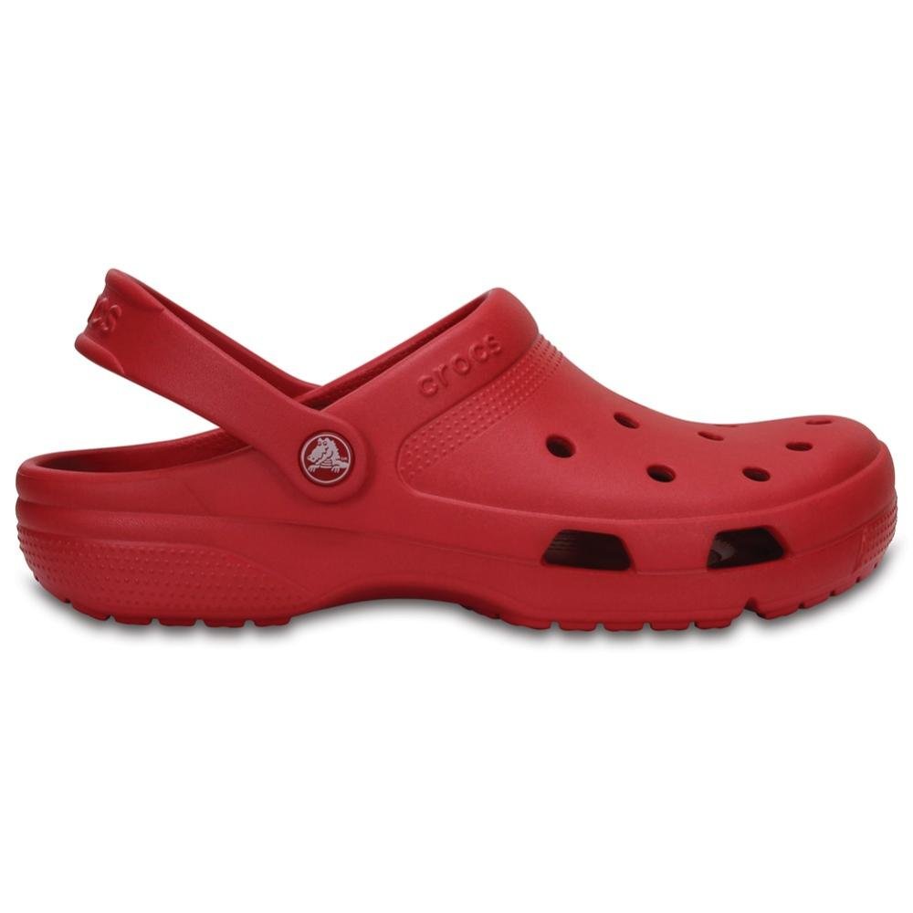 Sandália crocs coast clog pepper Vermelho