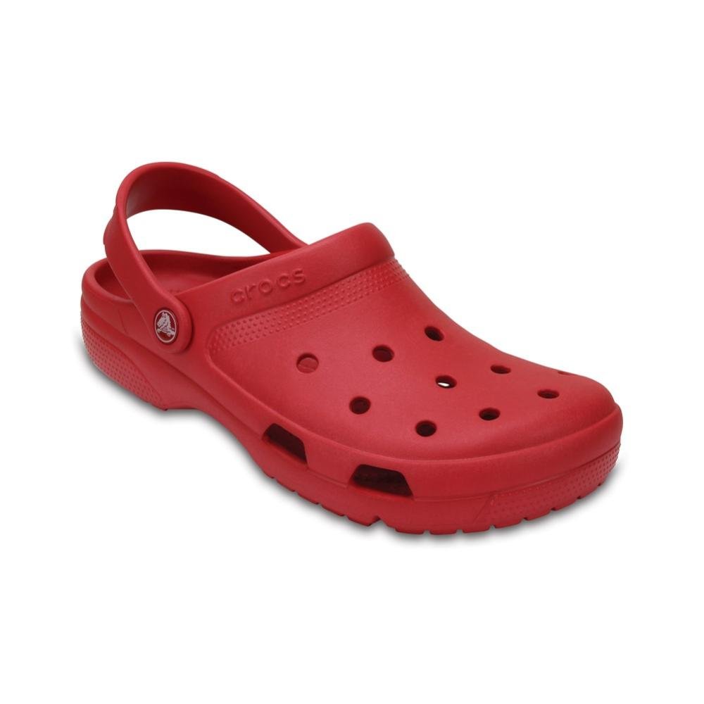 Sandália crocs coast clog pepper Vermelho