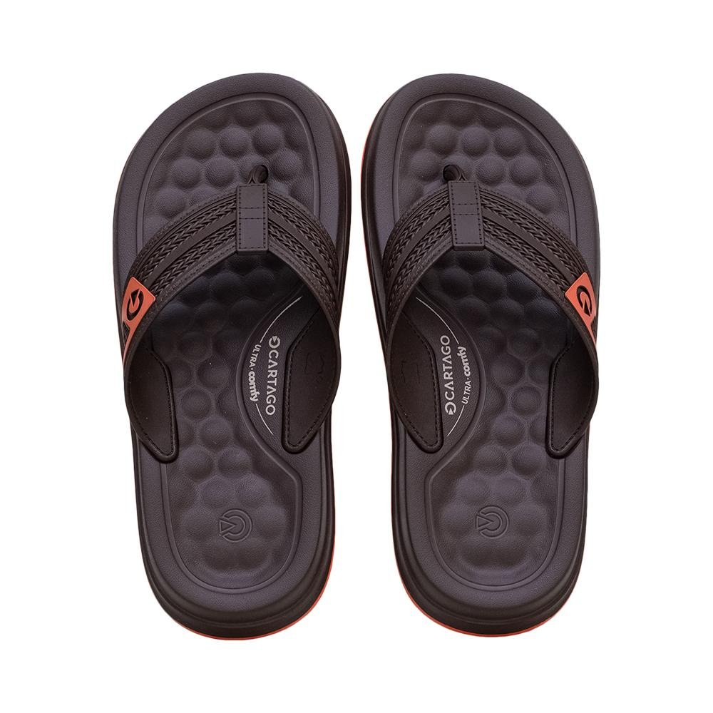 Chinelo de Dedo Marrom Ultra Comfy | Cartago Marrom