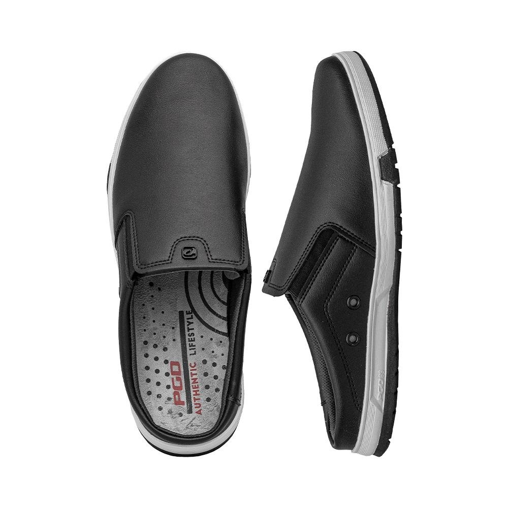 MULE CALCADO MASCULINO 170426-PEG PINHAO Preto