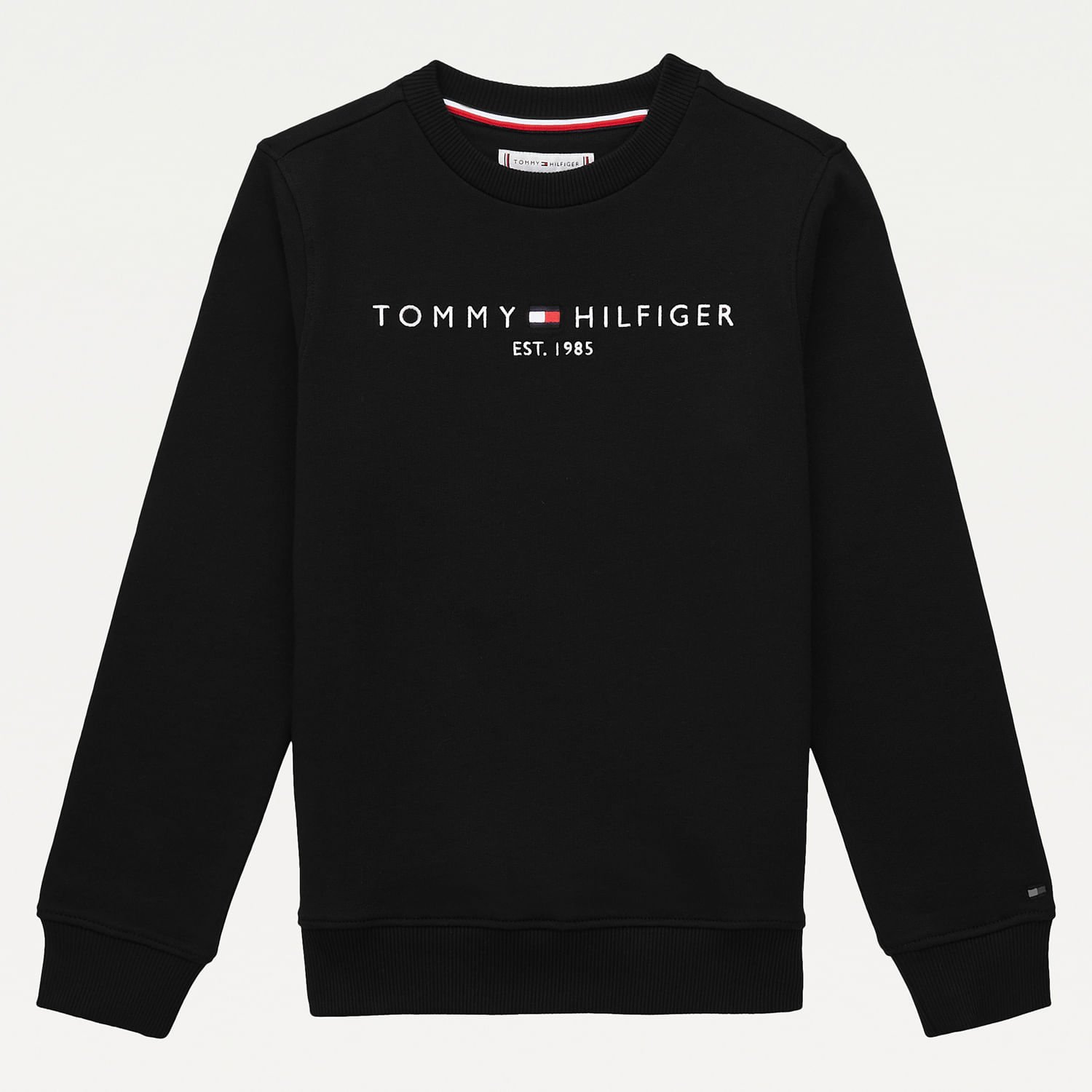 Moletom Infantil Clássico Tommy Hilfiger Preto