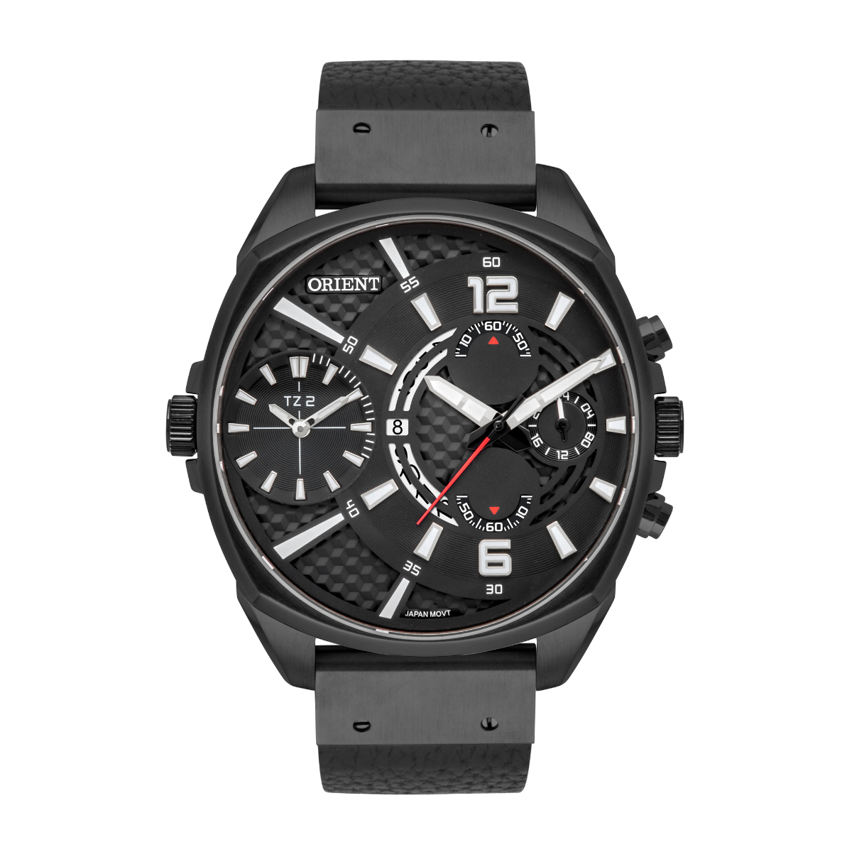Relógio Orient XL Cronógrafo Masculino - MPSCT003 P2PX Preto