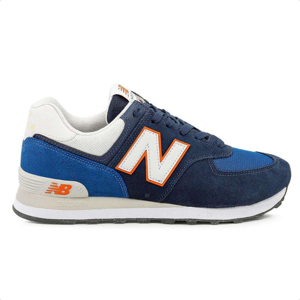 Tênis New Balance 574 V2 Unissex Azul Marinho/Azul
