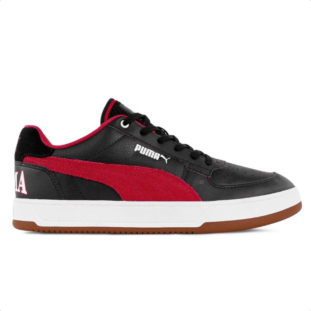 Tênis Puma Caven 2.0 Retro Club Bdp Masculino Preto/Vermelho