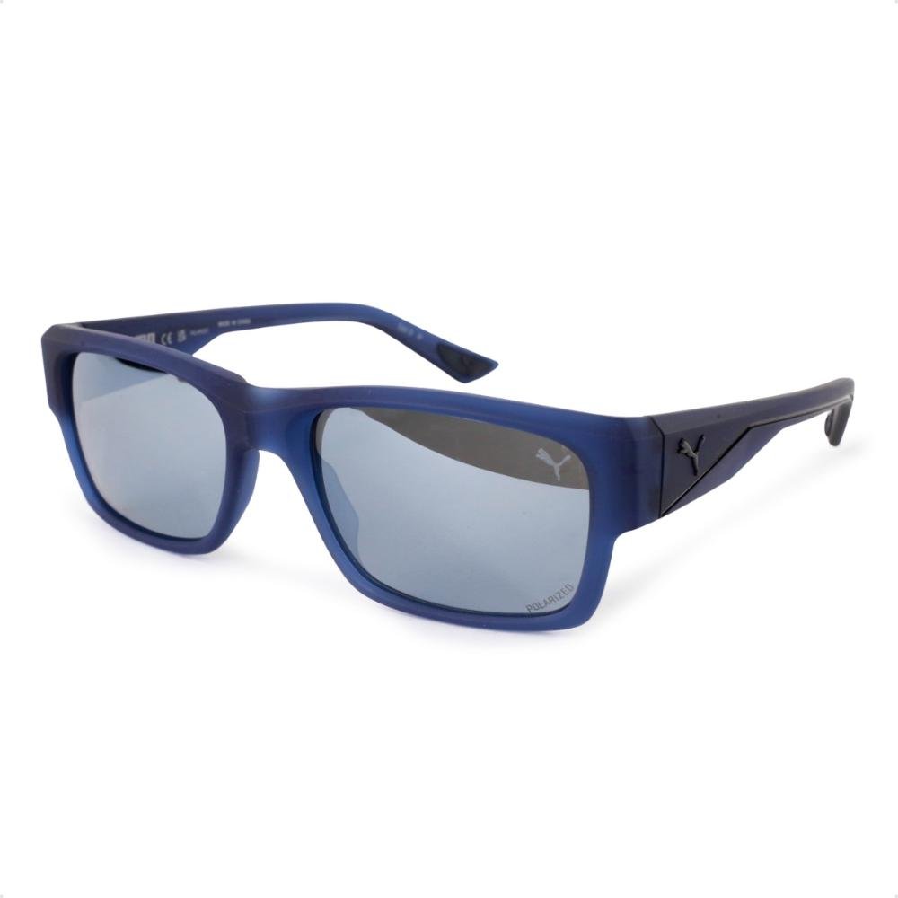 Óculos de Sol Puma Polarized Unissex PU0438S5 Azul