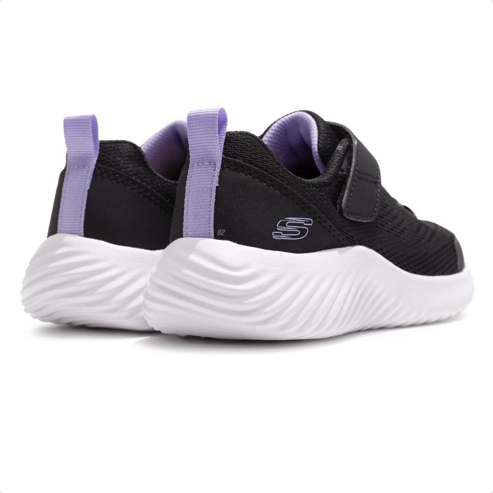 Tênis Skechers Bounder Free And Easy Infantil Preto