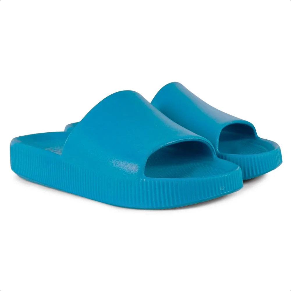 Chinelo Slide Usaflex Poofy Azul