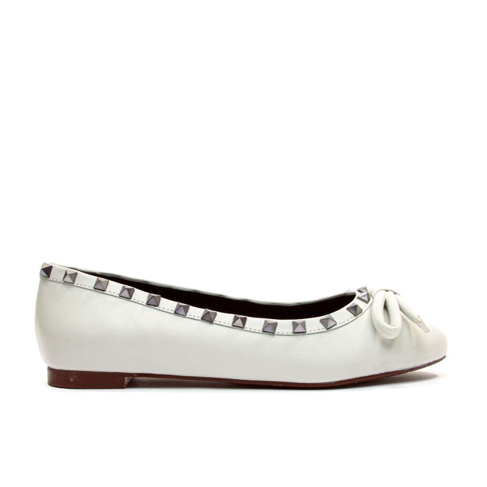 Sapatilha Couro Branco ( Snow ) Cecconello 2408002-3 Branco
