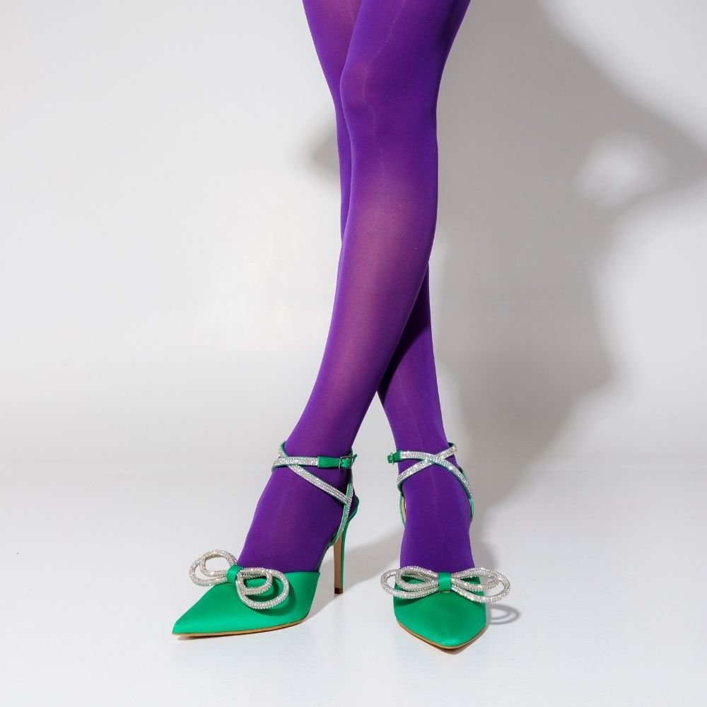 Scarpin Salto Alto Verde Cecconello 1884008-2 Verde