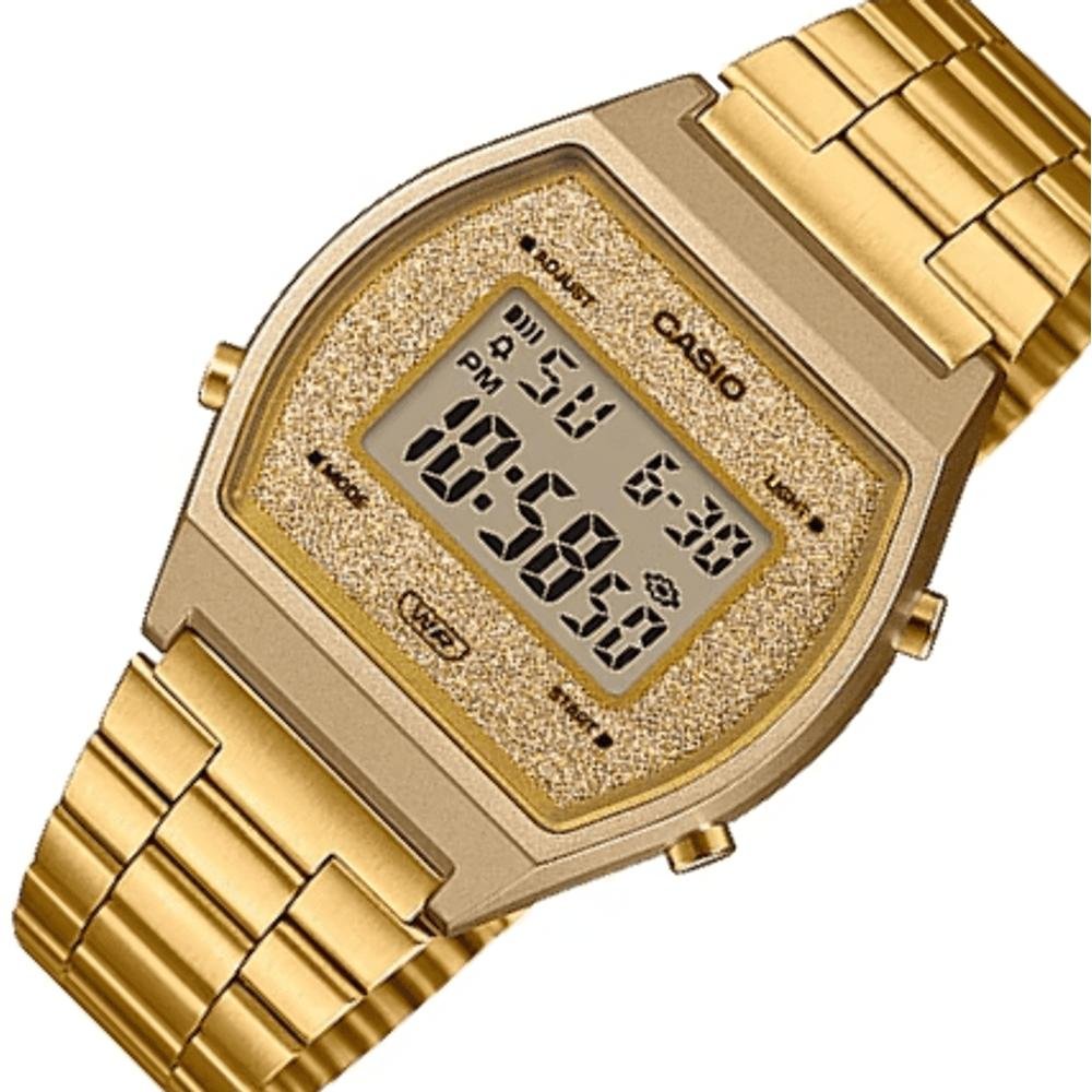 Relógio Feminino Vintage Casio Dourado B640WGG-9DF-SC Dourado