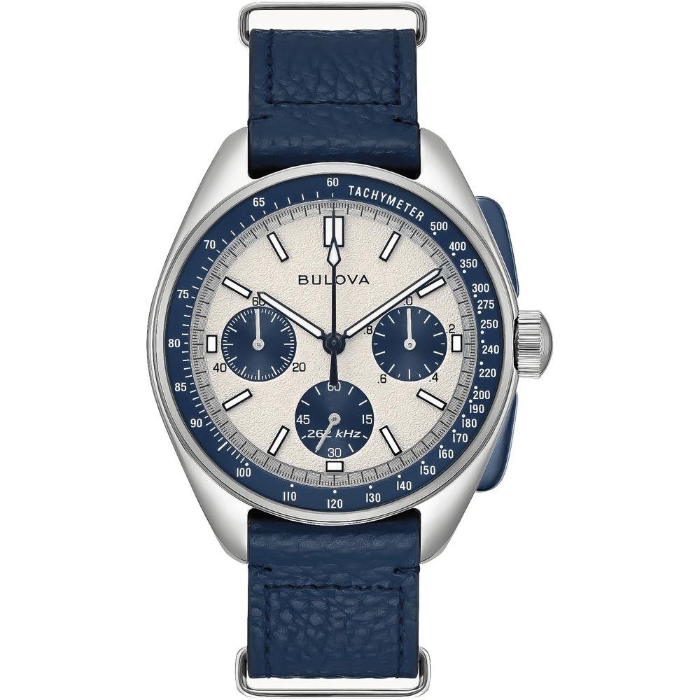 Relógio Masculino Lunar Pilot Bulova Prata 98K112 Prata