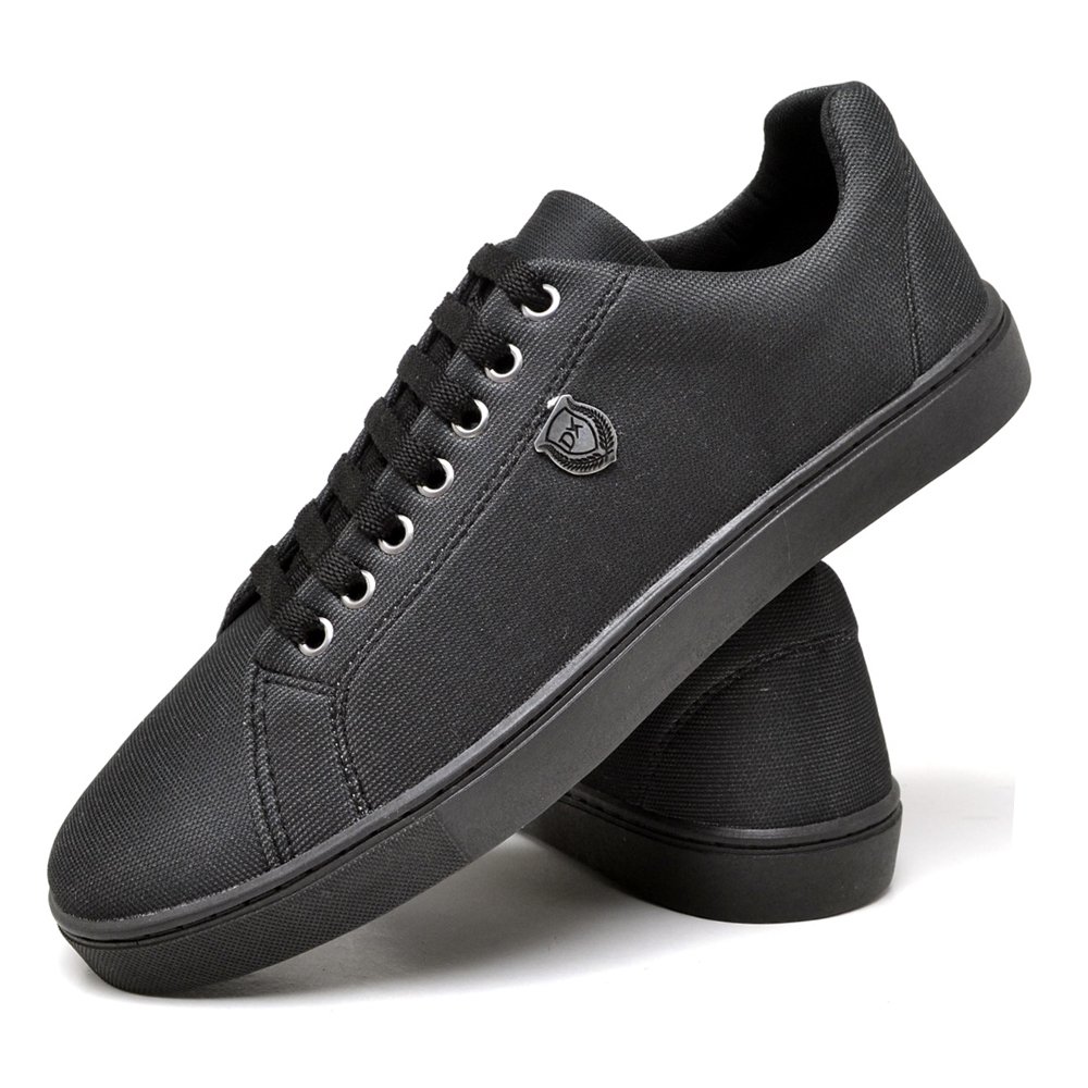 Kit 3 Pares Sapatênis Casual Dex Shoes em Lona com Cadarço e Sola ...