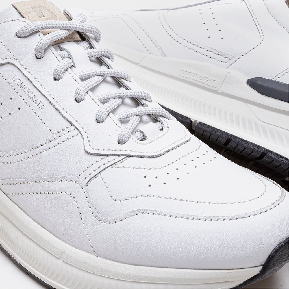 Tênis Democrata Denim Brad Ultra Light Branco