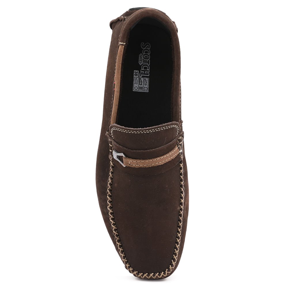 Mocasim Scotch Shoes Marrom Marrom