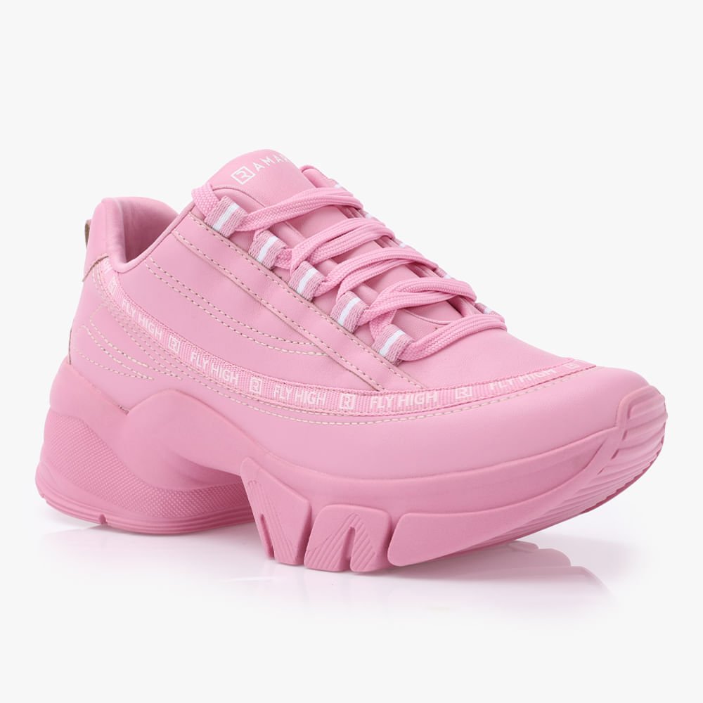 Tenis Ramarim Chunky Fly High Rosa 38