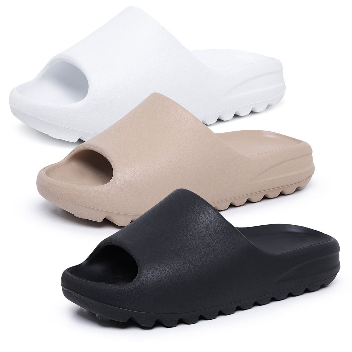 Kit 3 Pares Chinelo Slide Nuvem Masculino Eva Ortopédico Confortável