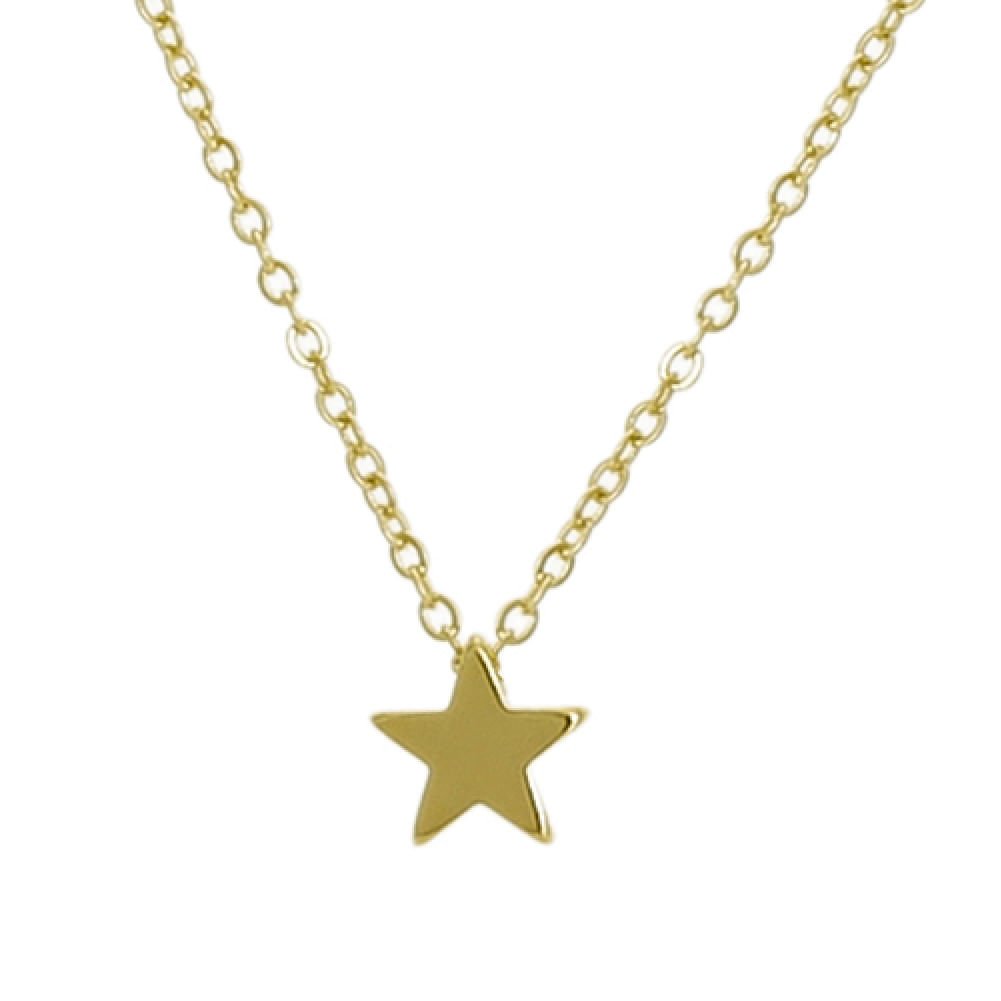 Colar com estrela Dourado