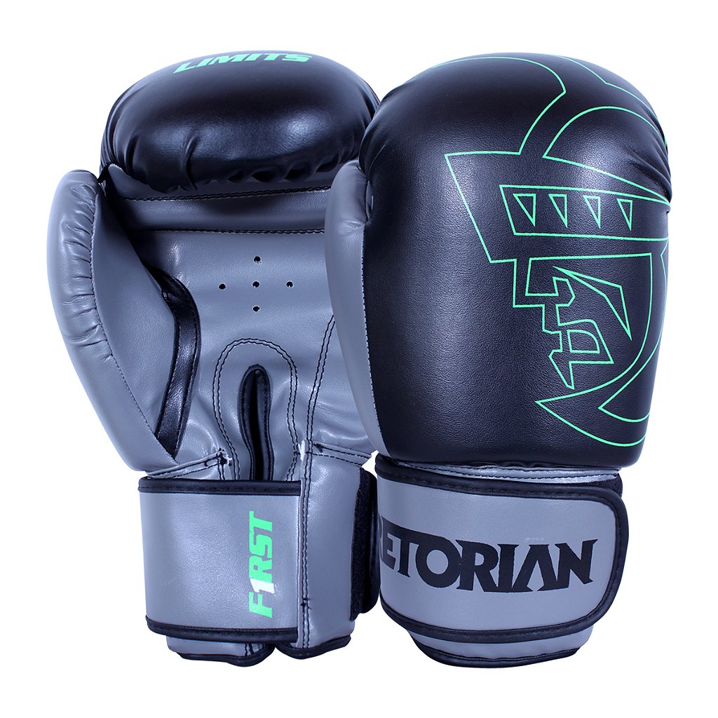 Luva de Boxe Pretorian First Preta Preto