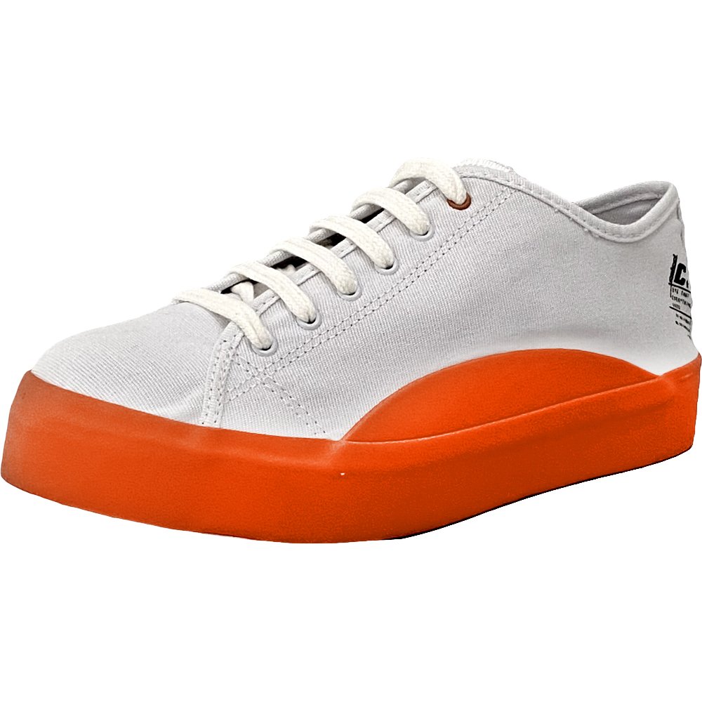 Tênis Colcci Malta Branco e Laranja Feminino Branco