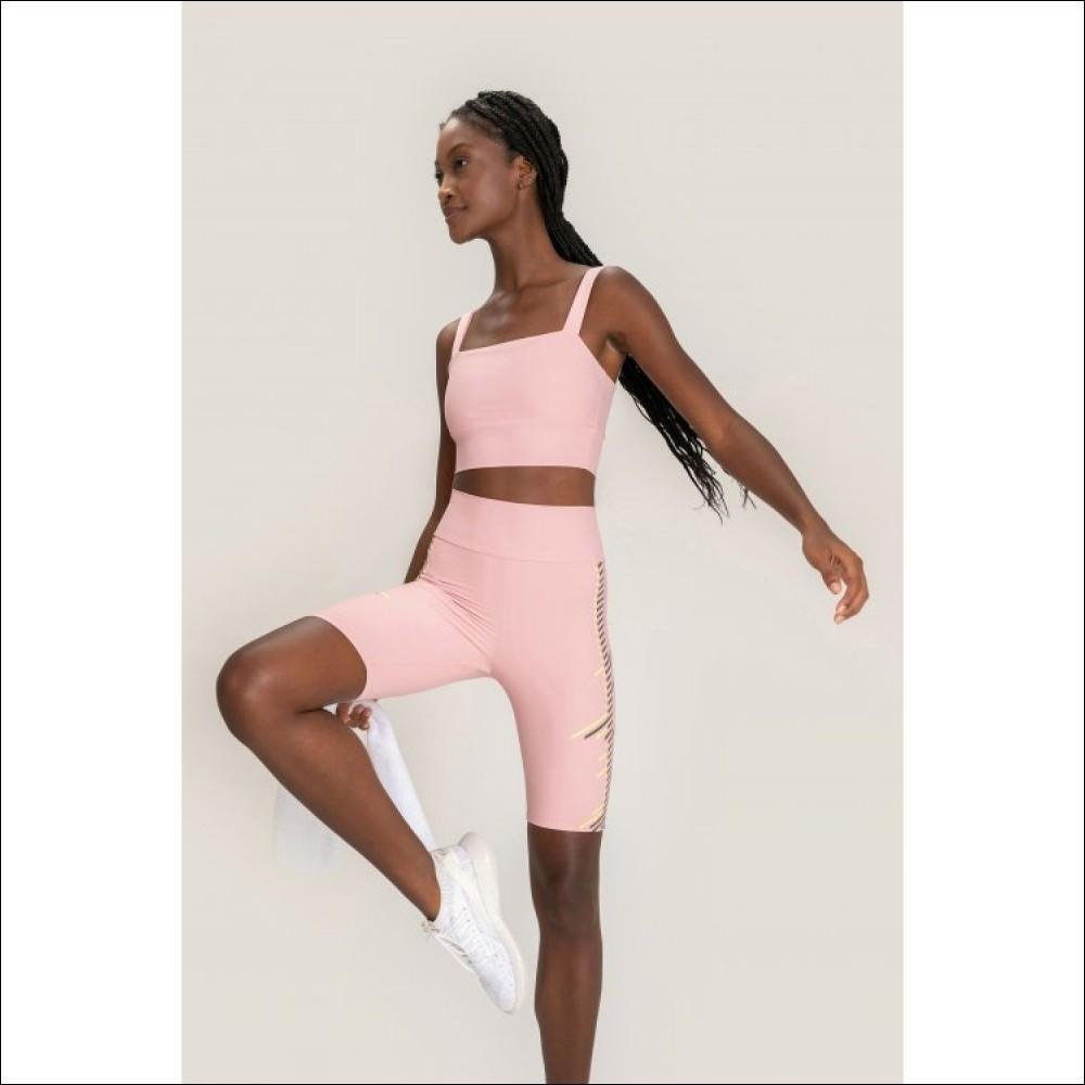 Bermuda Live Ciclista Break Rosa