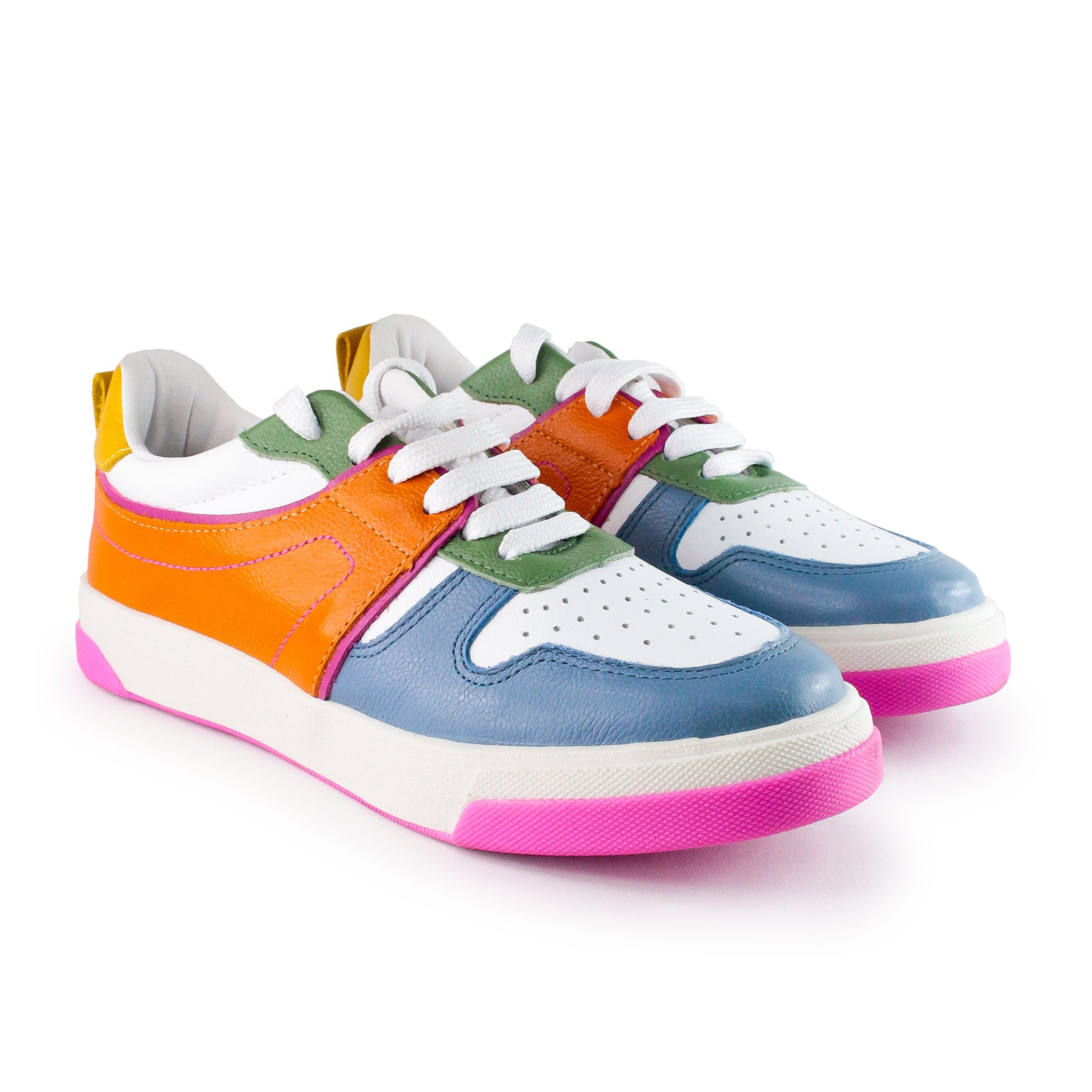 Tênis colors Corrientes Branco Branco