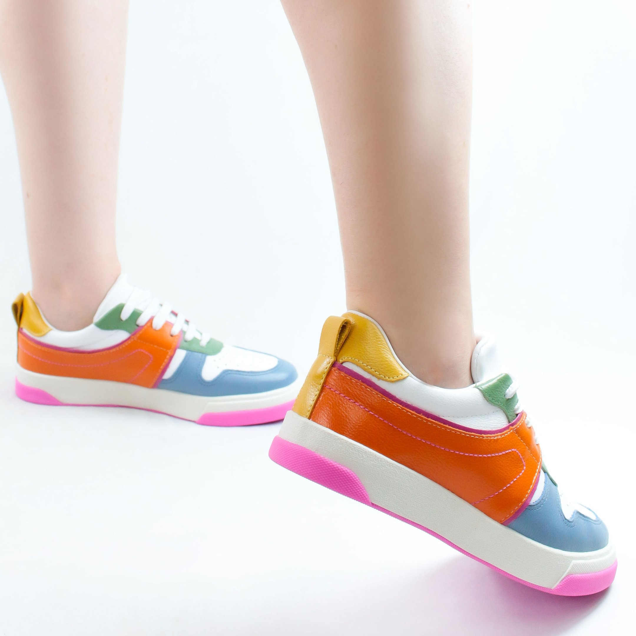 Tênis colors Corrientes Branco Branco