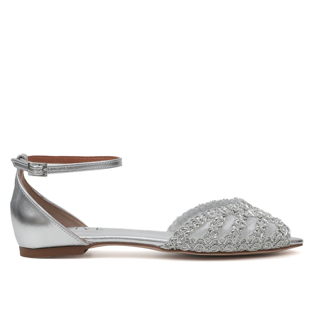 Rasteira Tainha Prata Prata - Renner