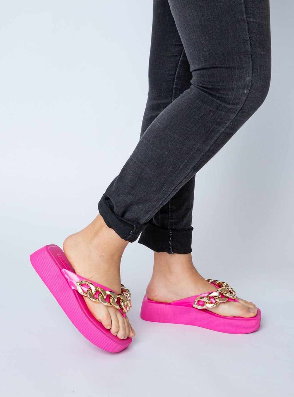 Chinelo Petite Jolie Hit Sweet Pink PJ6515N Rosa