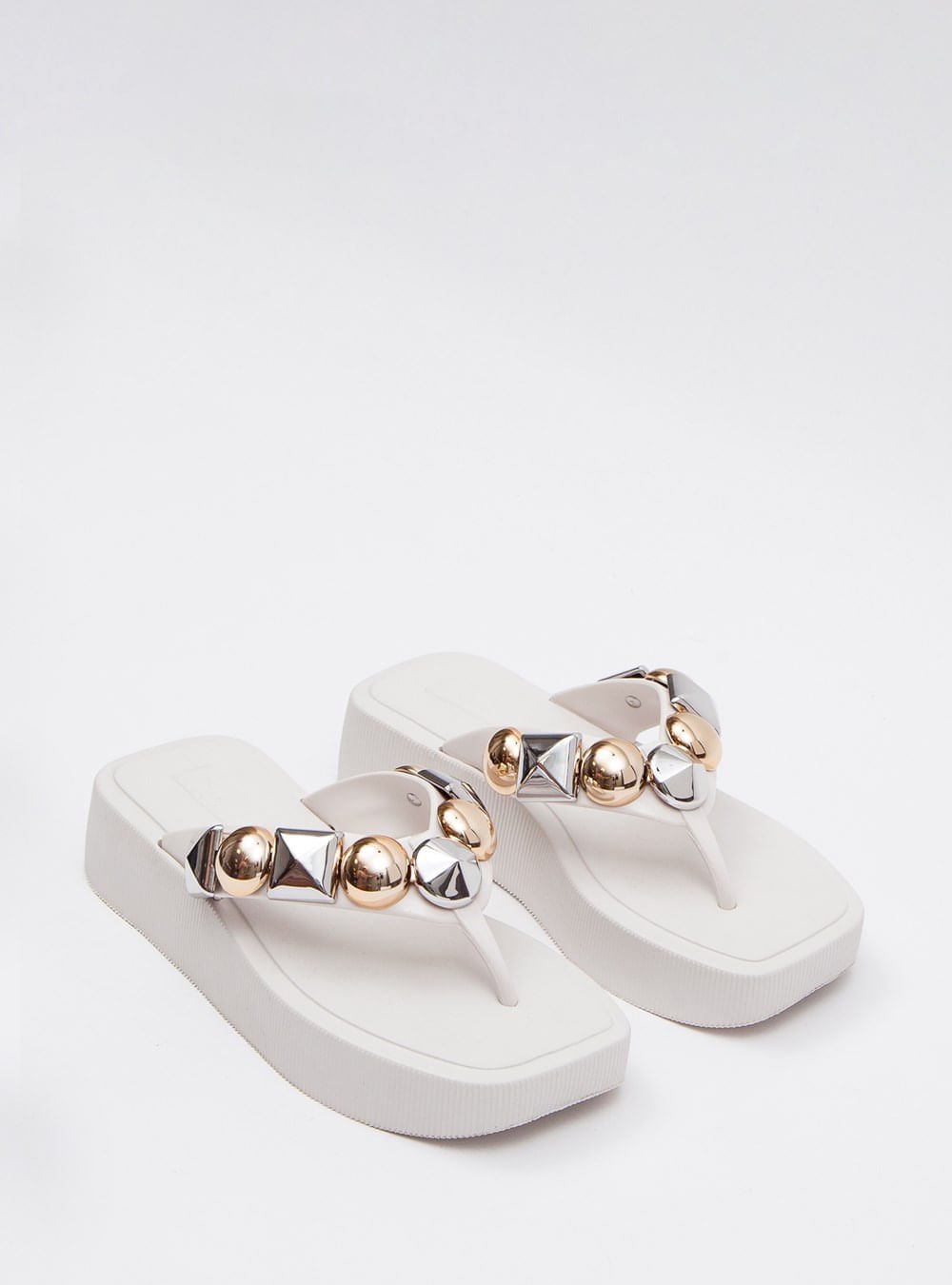 Chinelo Petite Jolie Hit White PJ7327 Branco