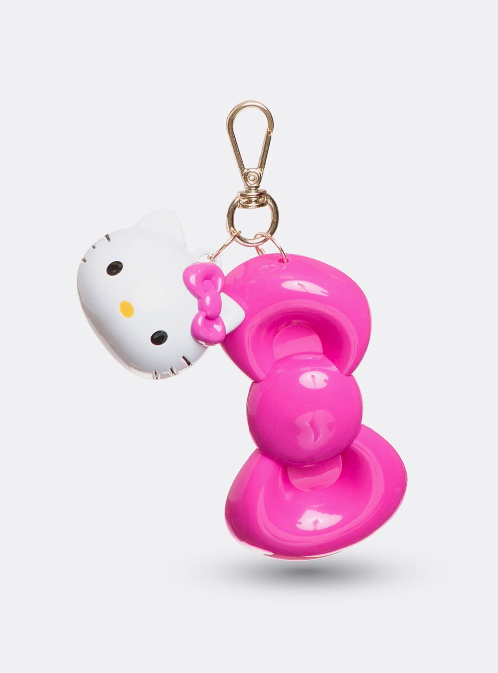 Chaveiro Hello Kitty Fucsia PJ20117HK Branco