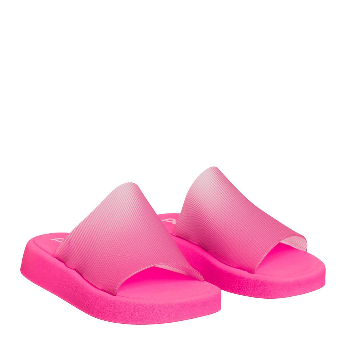 Chinelo Rosa Shock Translucido/Rosa Shock PJ6438 Rosa