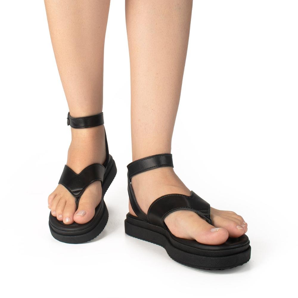 Sandália Dakota Flatform Y7383 Feminino Preto