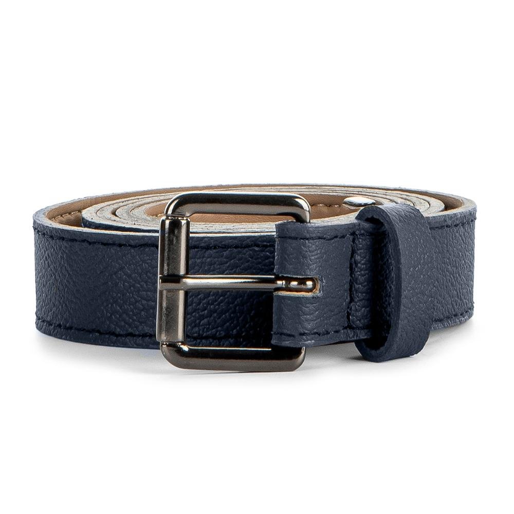 Cinto Dakota Em Couro Marinho CI005 Azul