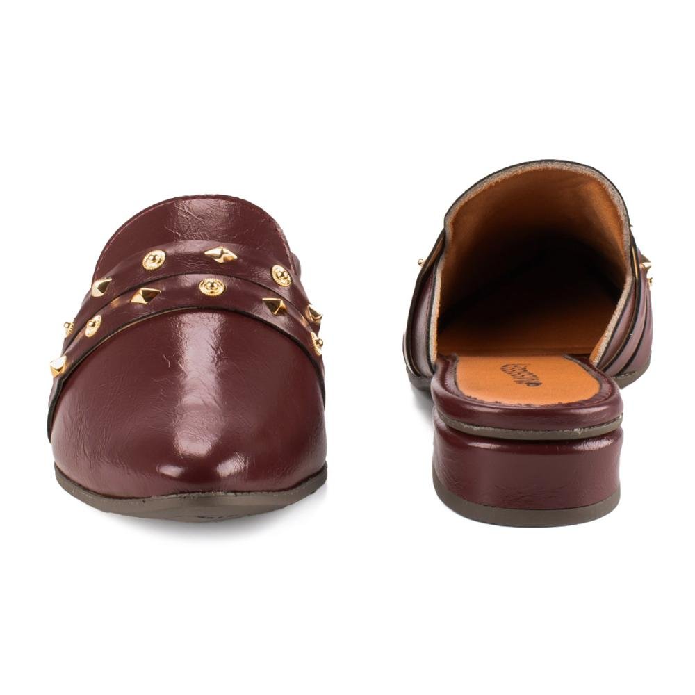 Mule Mississipi de Salto Bloco MC881 Vermelho