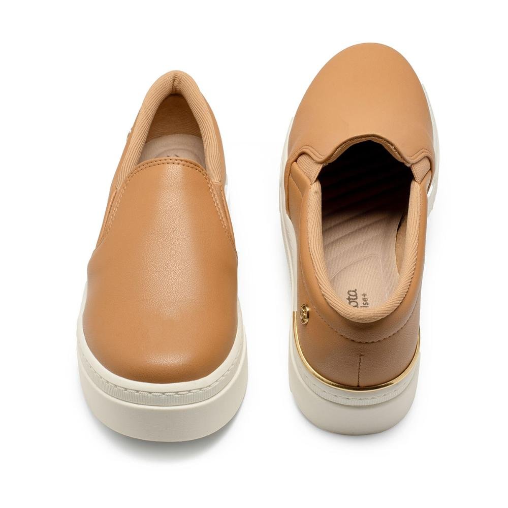 Tênis Dakota Flatform Slip On DA683 Marrom