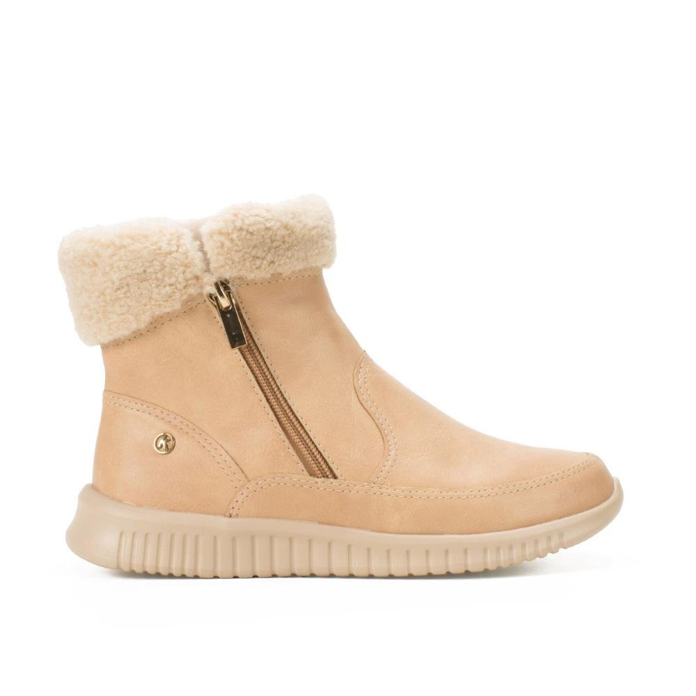 Bota Kolosh de Cano Curto Feminino C4009 Bege