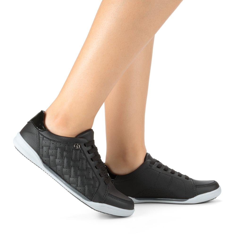 Tênis Kolosh Casual Feminino Preto