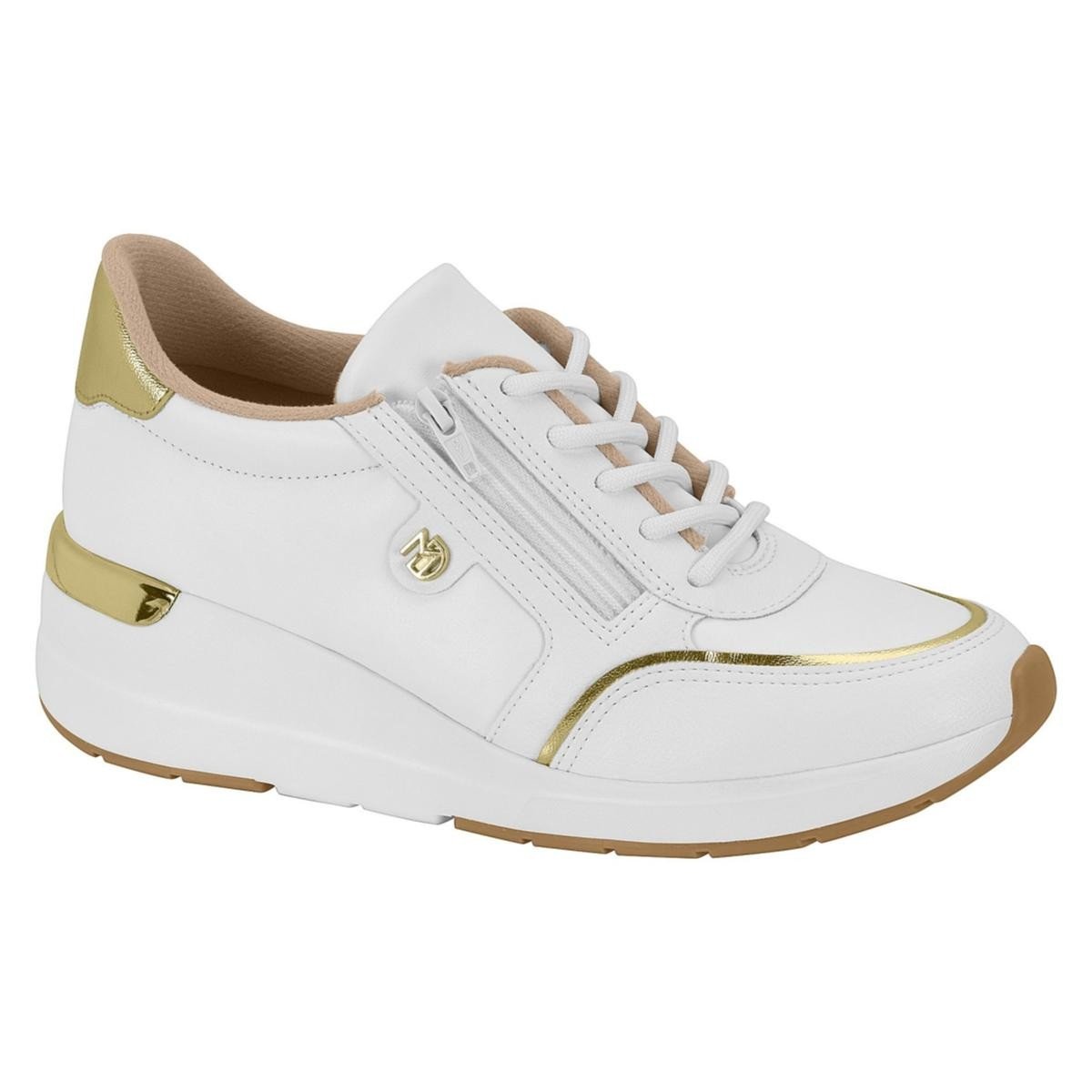 Tenis Modare Ultraconforto 7394.103 Anabela Feminino Branco