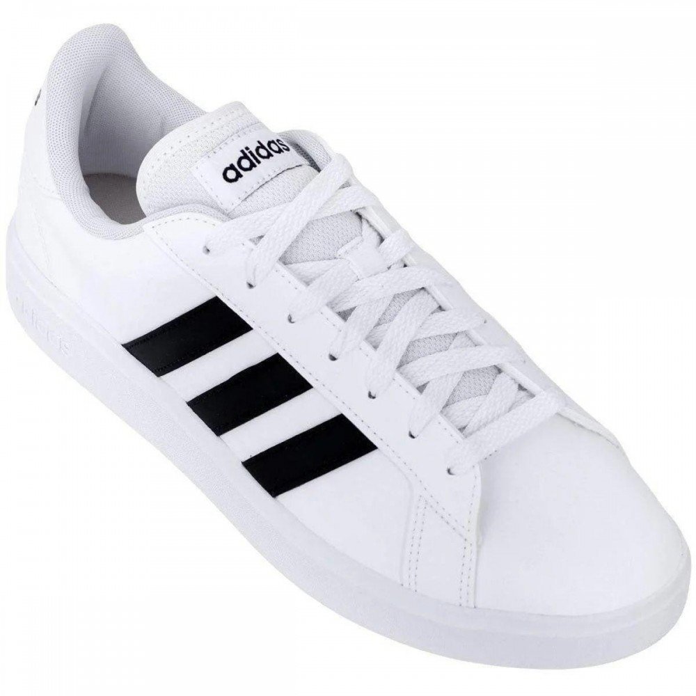 Tenis Adidas Grand Court Base 2.0 Iq7281 Feminino Branco