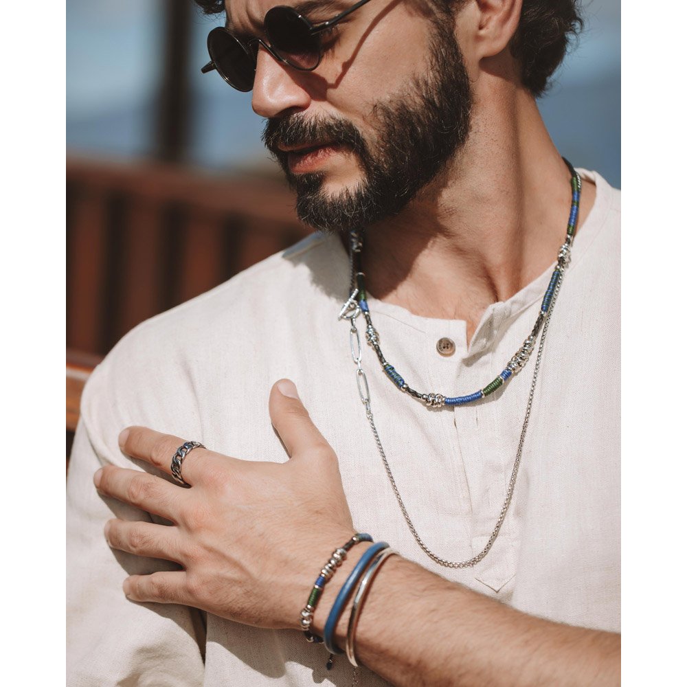 Colar Masculino Nautical Natura Blend Multicores