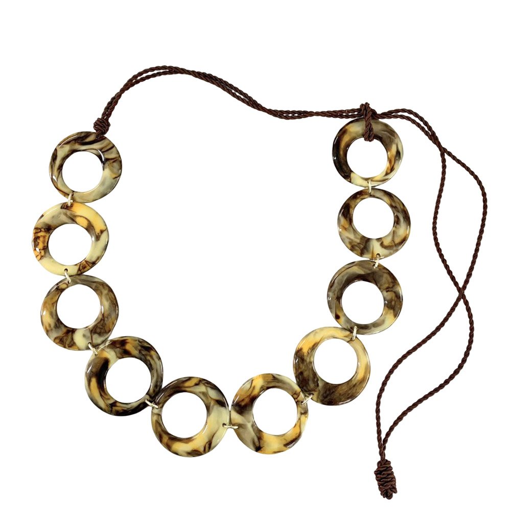 Cinto Feminino Eleonora Boho Soul Marrom