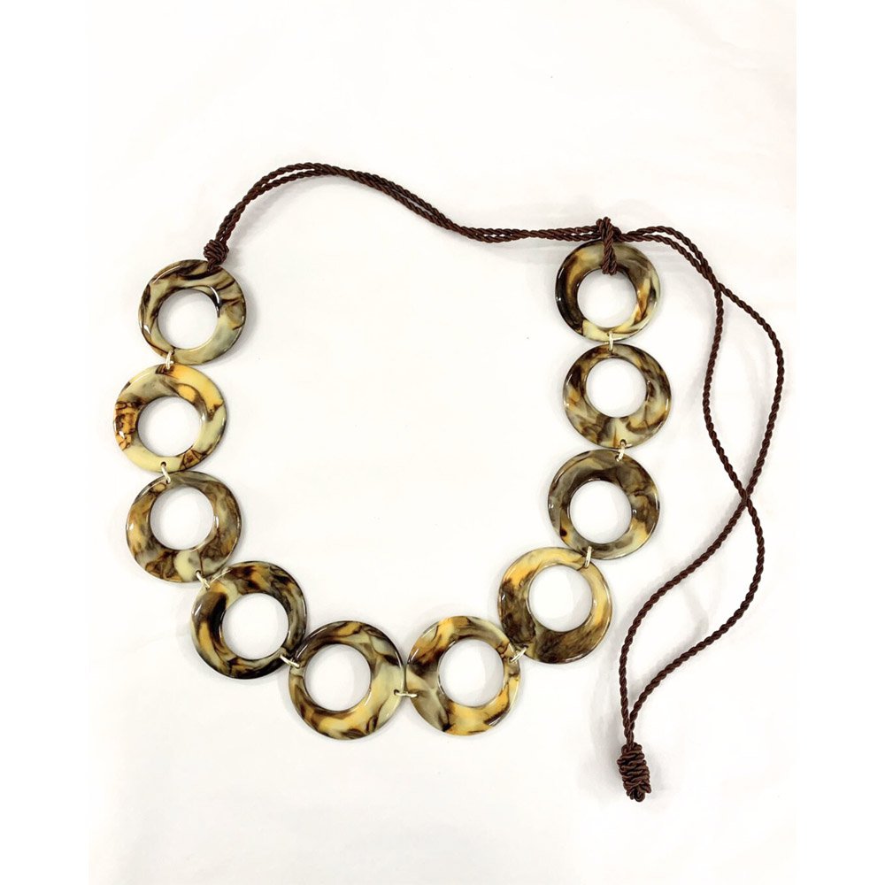 Cinto Feminino Eleonora Boho Soul Marrom