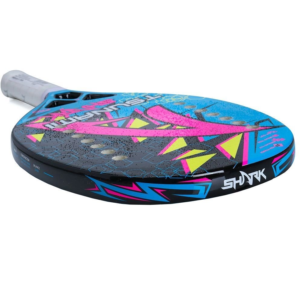 Raquete Beach Tennis Shark Tsunami Unissex SHR057 Azul