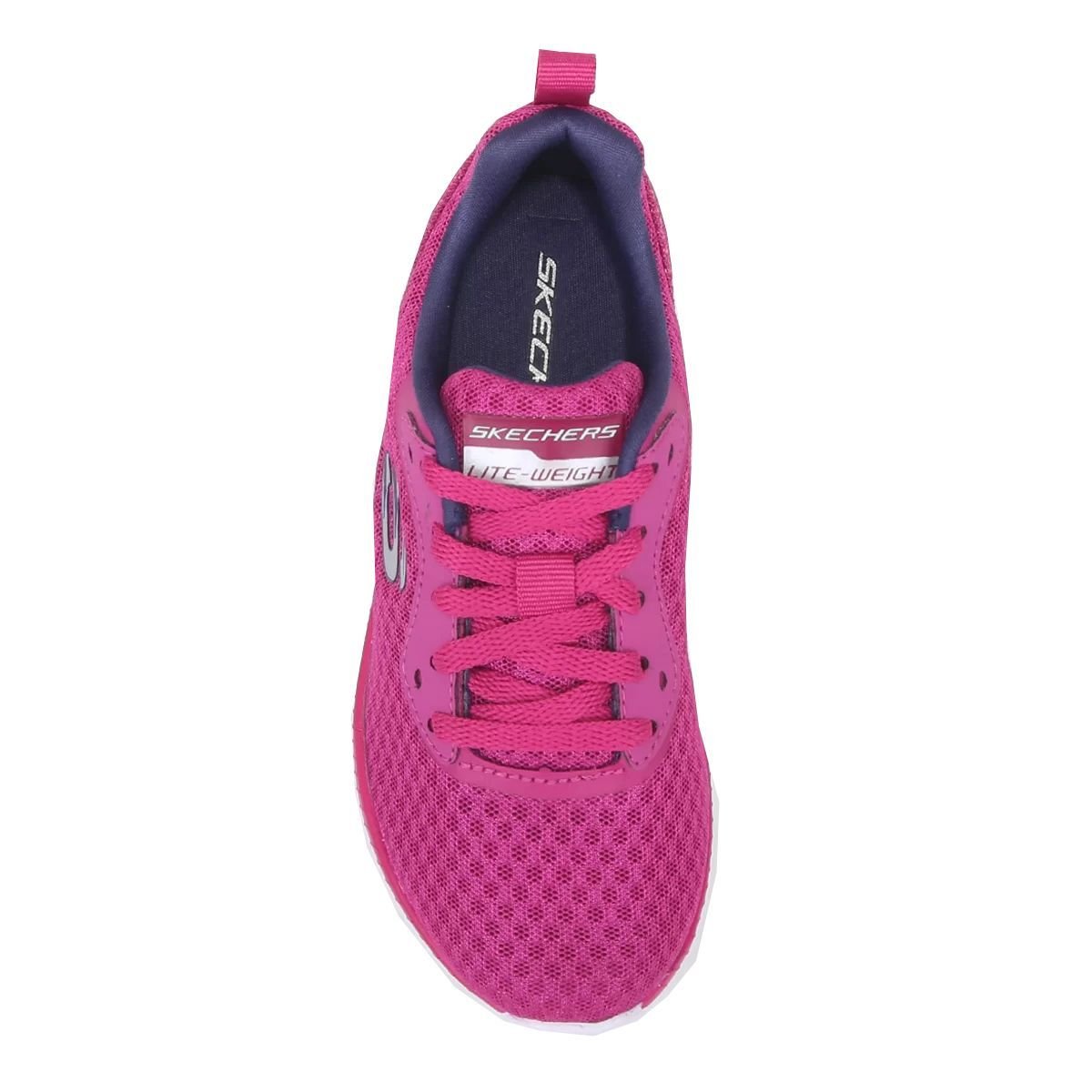 Tênis Infantil Skechers Bountiful 302594L-PKNV Rosa