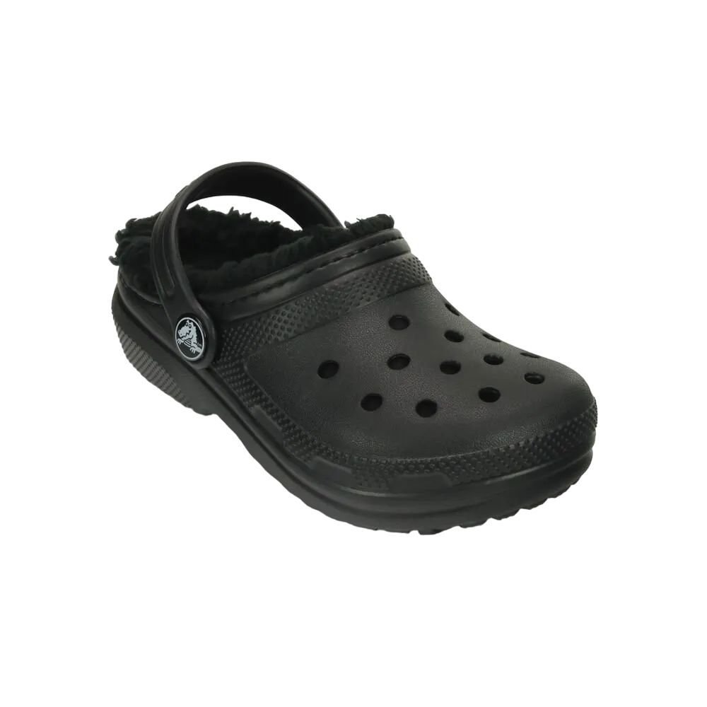 Sandália Infantil Crocs Classic Lined Clog 207009-060 Preto