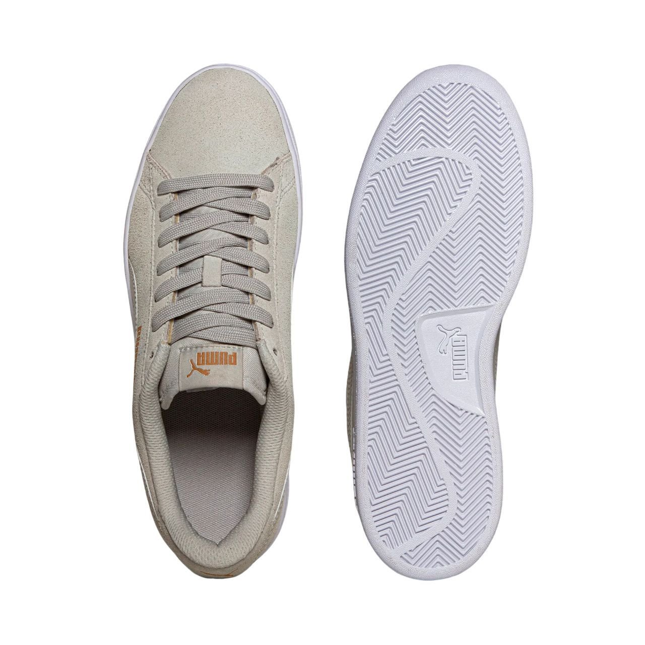 Tênis Puma Smash V2 Masculino 367147-77 Bege/Branco