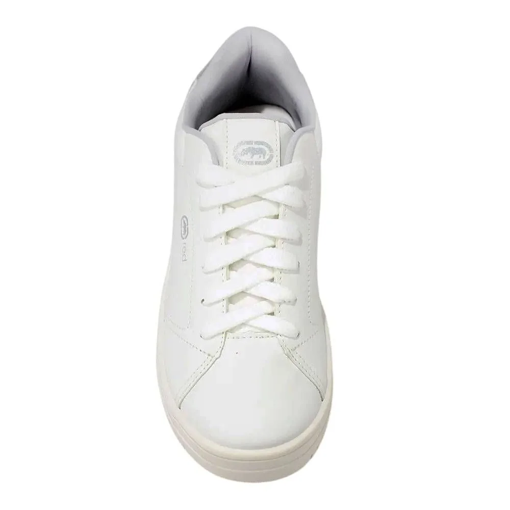 Tênis Ecko Atlanta Feminino ECATL03-18 Branco/Prata