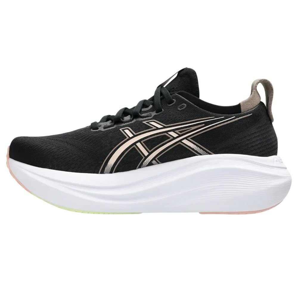Tênis Asics Gel Nimbus 27 Feminino 1012B753-003 Preto/Rosa Claro