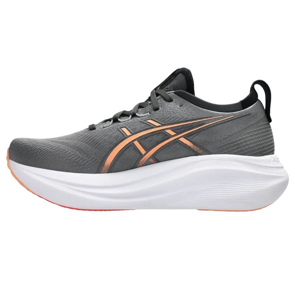 Tênis Asics Gel Nimbus 27 Masculino 1011B958-021 Chumbo/Laranja